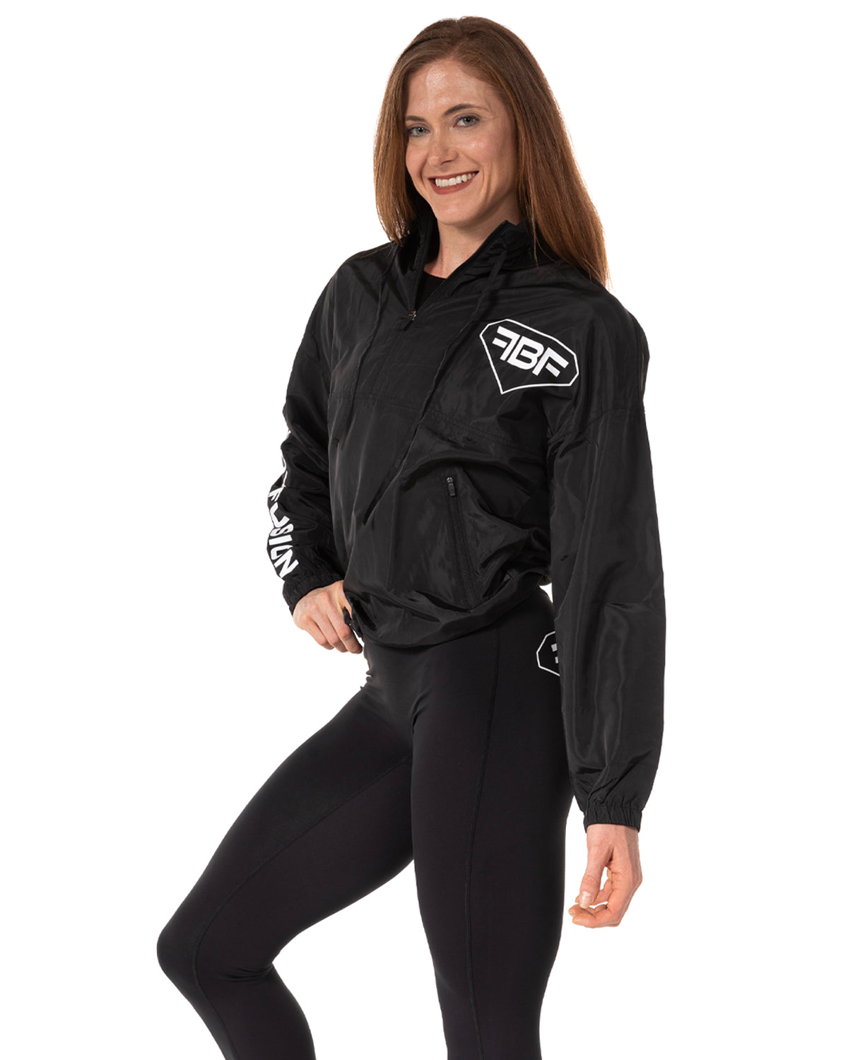 Core Windbreaker - Black – FitBody Fusion